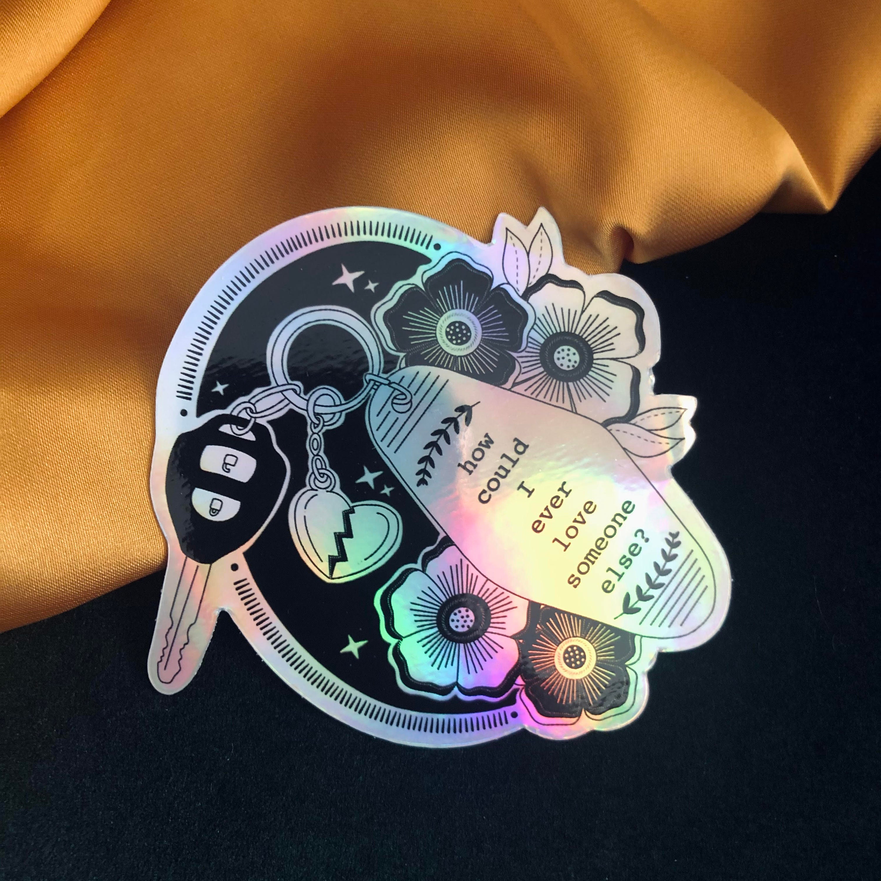 Drivers License Holographic Vinyl Sticker - Etsy