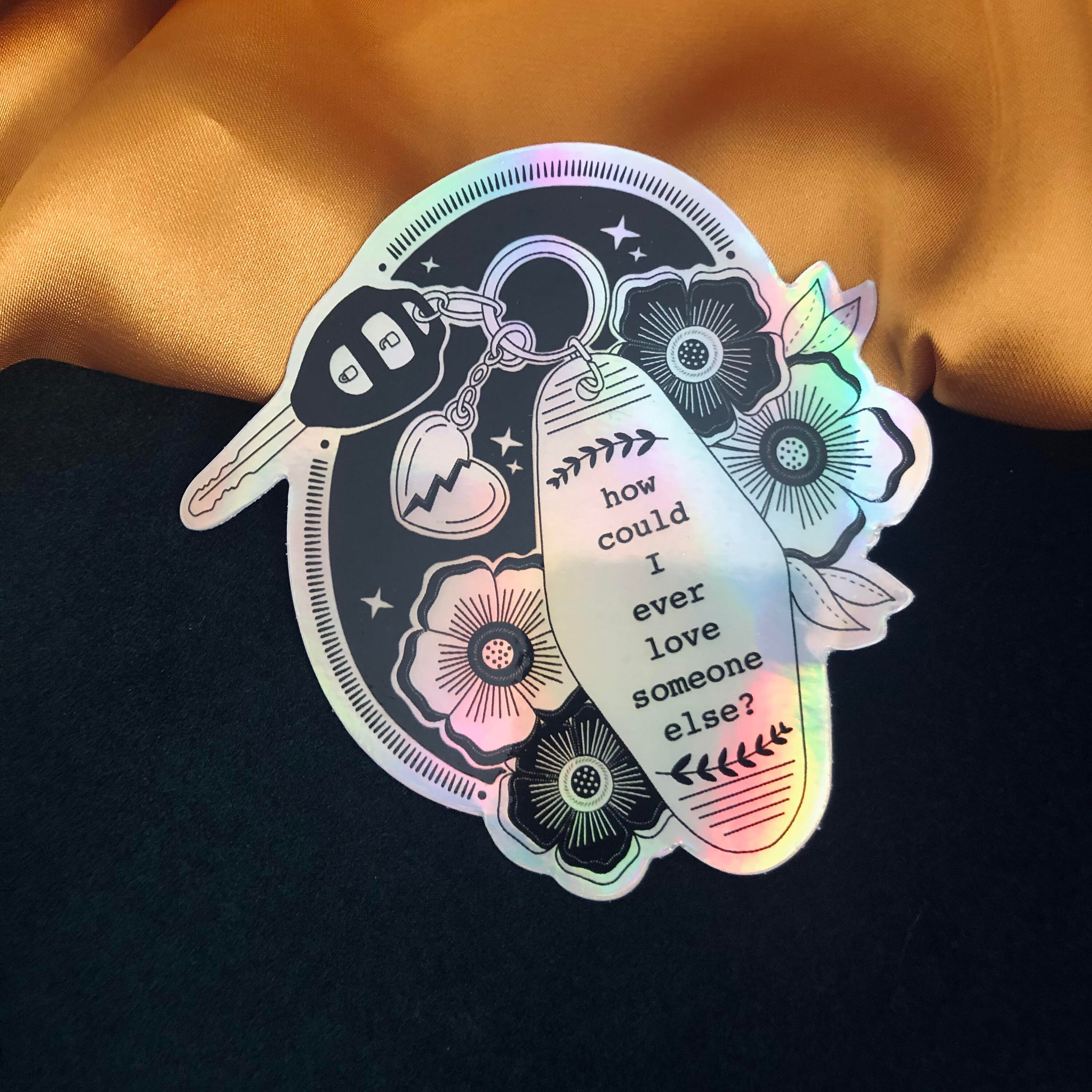 Drivers License Holographic Vinyl Sticker - Etsy