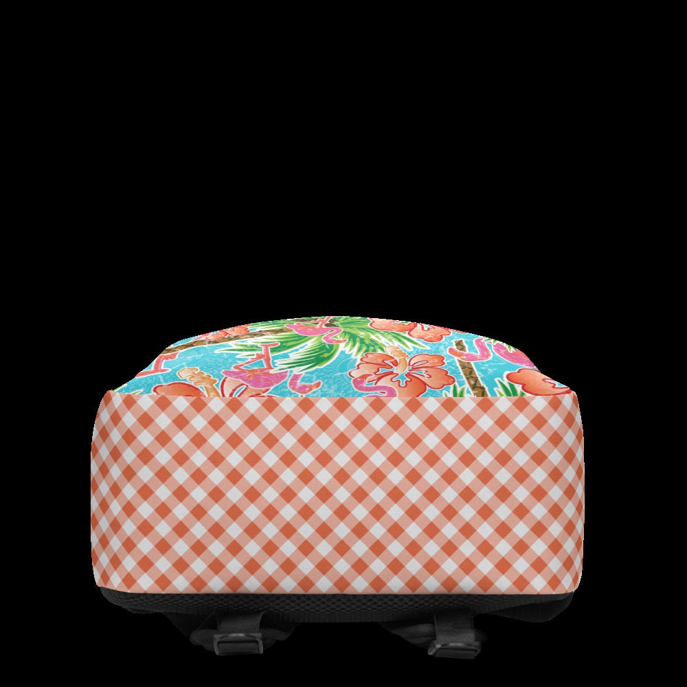 Backpack Preppy Pink Flamingo Easy Carry on Back-to-school for College ...