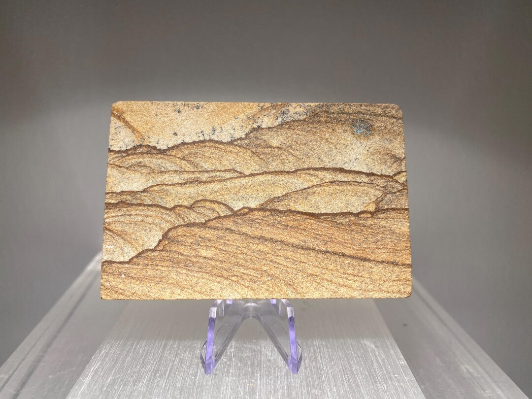 Natural + Unpolished Picture Sandstone Specimen | Picture Jasper ...