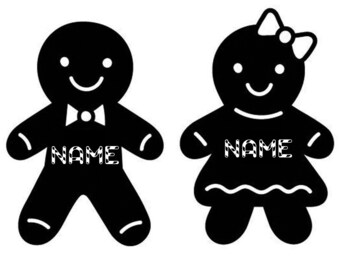 Gingerbread Stamp - Etsy