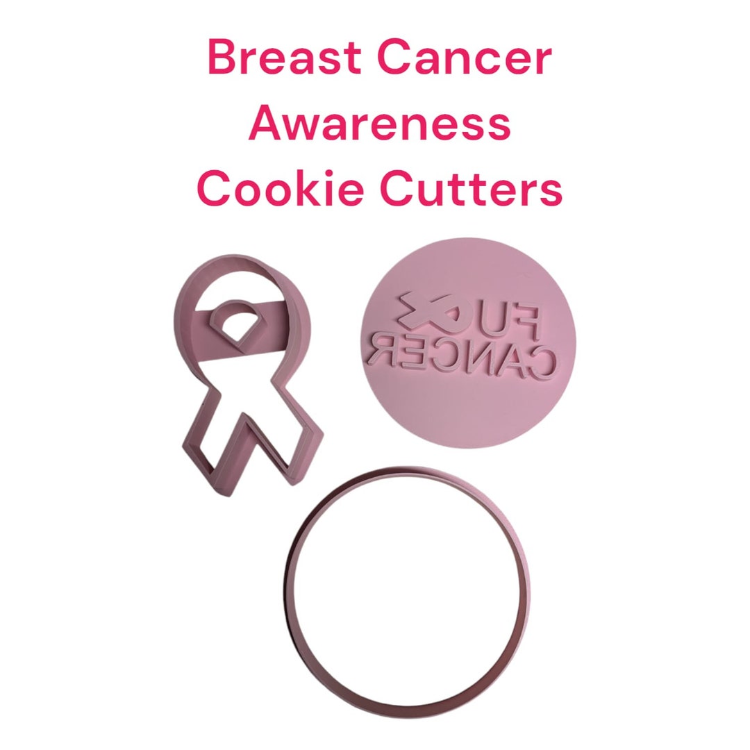 Breast Cancer | Awareness | Cookie Cutters | Pink - Etsy