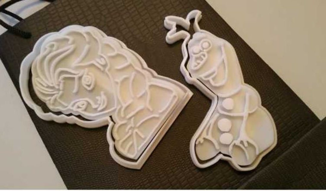 Frozen Elsa, Anna, Olaf, & Logo 3 Inch Cookie Cutters - Etsy