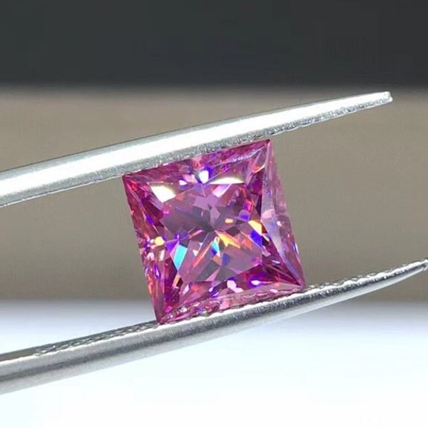 Pink Moissanite - Etsy