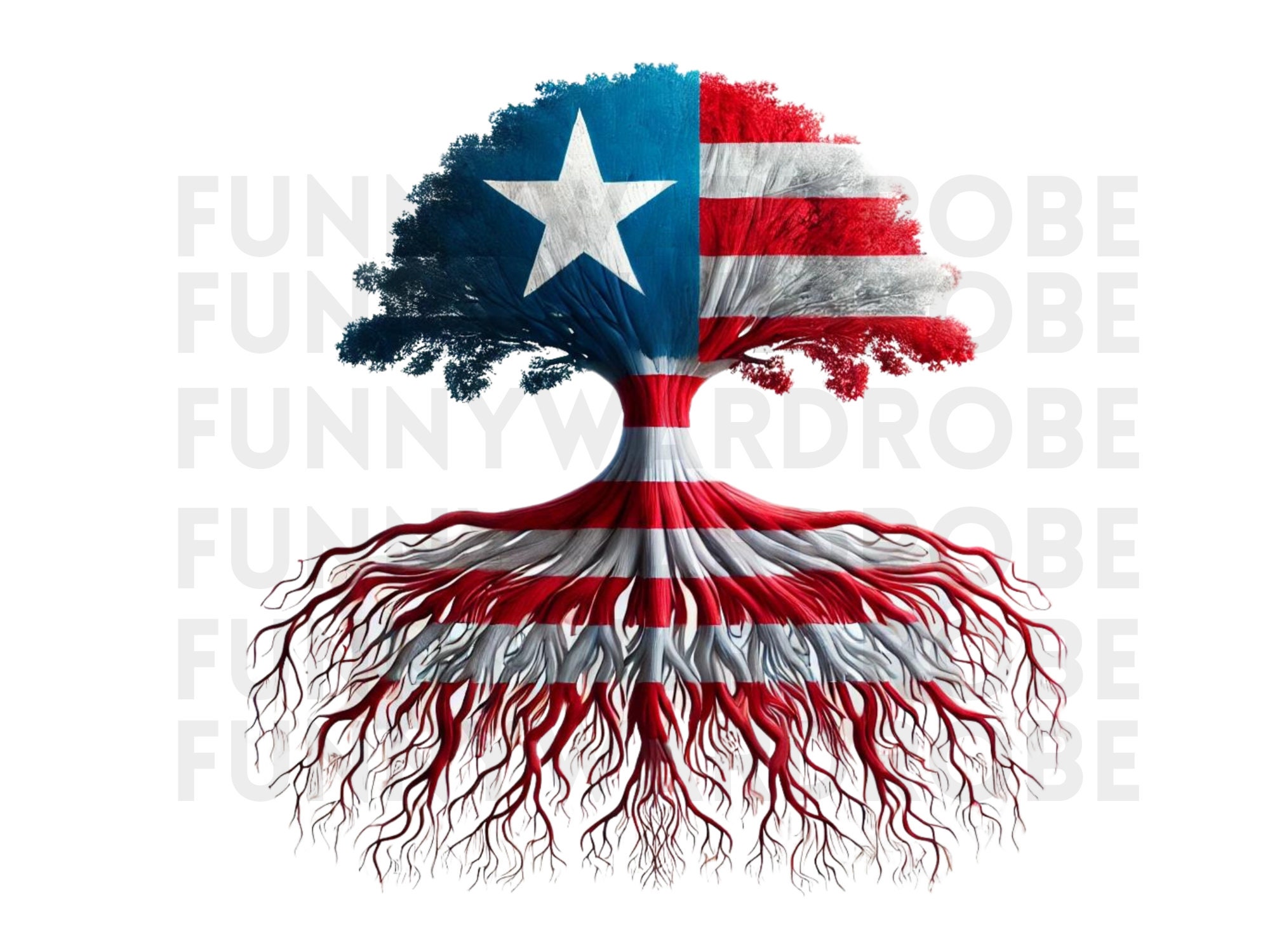 Liberia Family Tree Roots Graphic: PNG SVG JPG Clipart (digital ...
