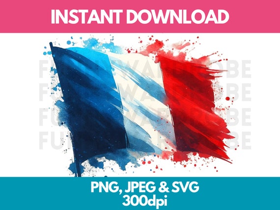 French Clipart Flag