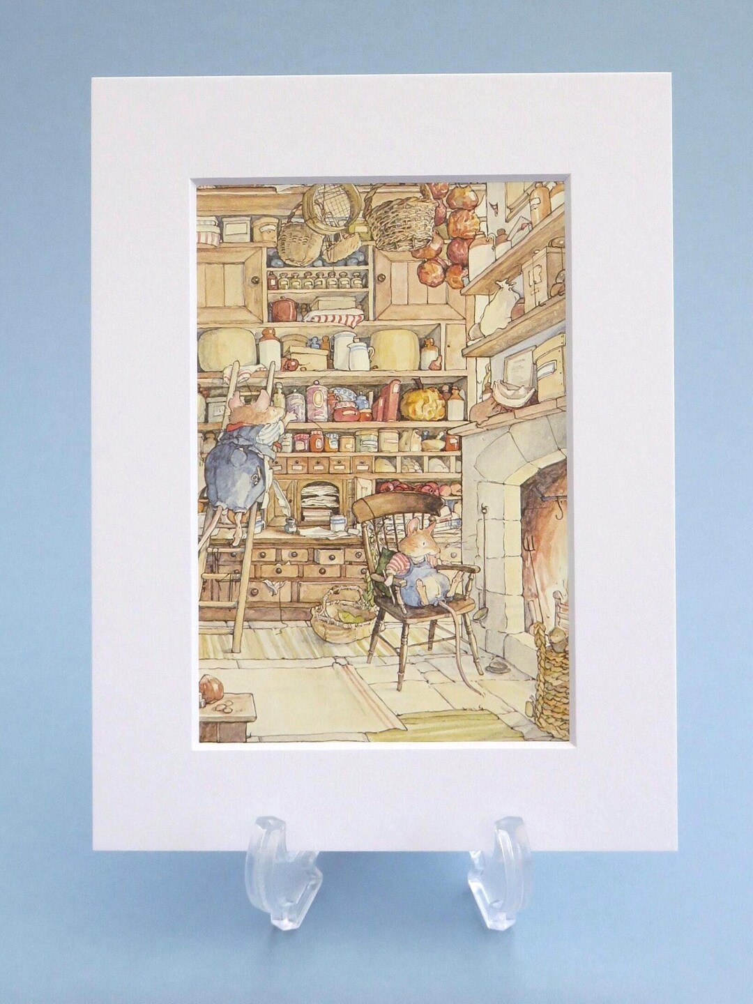 Brambly Hedge Vintage Print of the Spring Story 6x8 Inch Mounted ...
