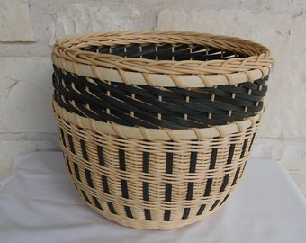 Round Reed Basket - Etsy