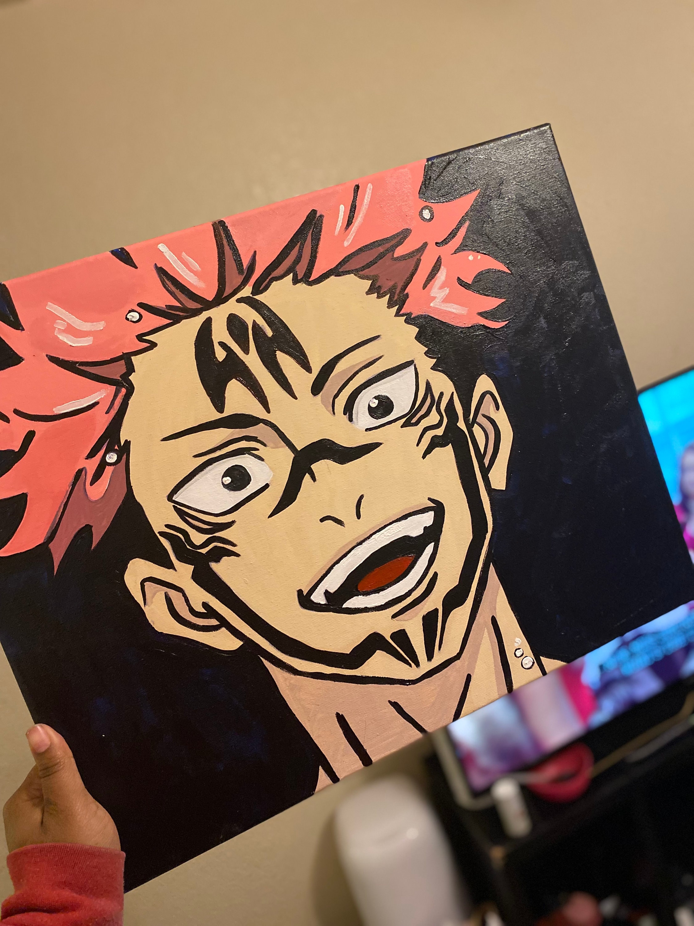 Jujutsu Kaisen Painting - Etsy