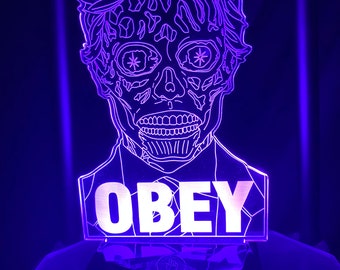 They Live Patch They Live Iron on Patch Obey Patch Conform Patch ...