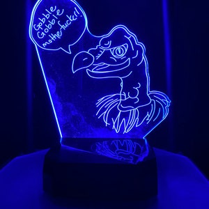 Thankskilling (turkie) B Movie Light - Etsy