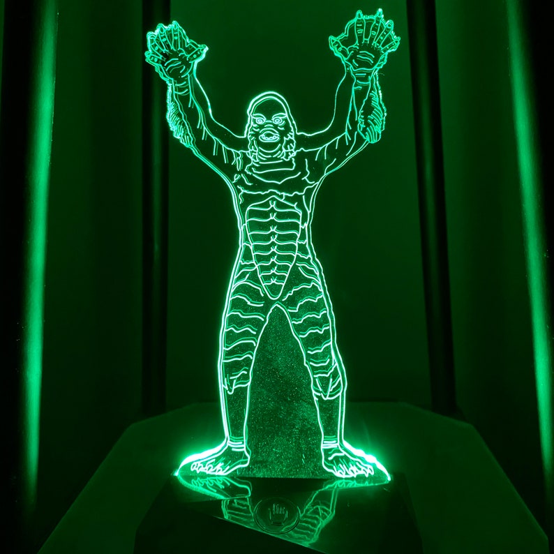 Creature From the Black Lagon Swimming Light - Etsy