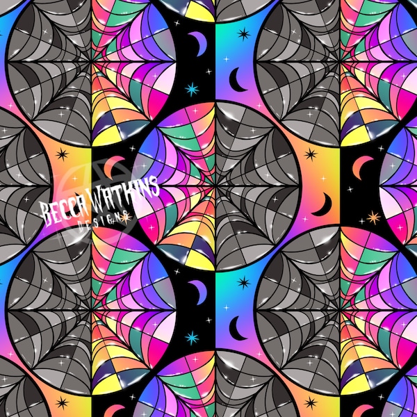 Wednesday Seamless Web File - Etsy