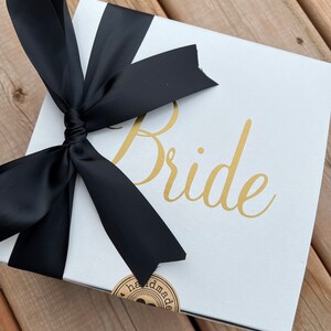 Bride to Be Box Bride Box Gift Box Wedding Day Gift for the Bride ...