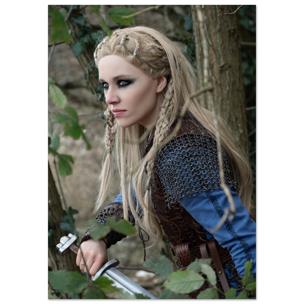 Lagertha the Shieldmaiden Poster A4 and A3 Formats - Etsy