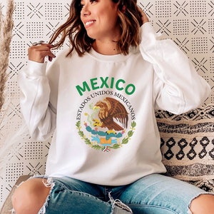 Mexico Crewneck Sweatshirt, Gift for Mexican, Vintage Mexico Shirt ...
