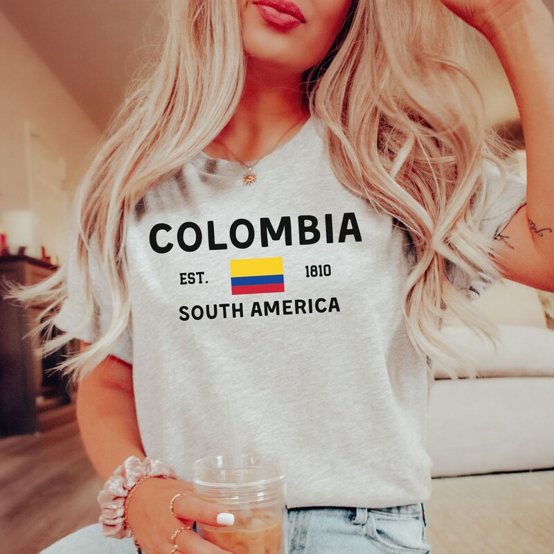 Colombia Shirts - Etsy