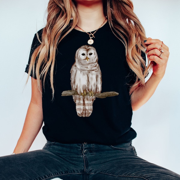 Owl Shirt - Etsy