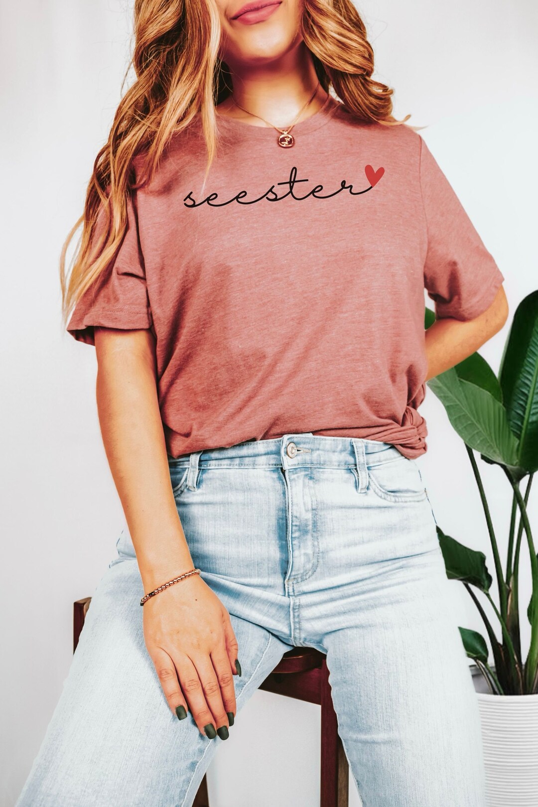 Seester Shirt Funny Sister Shirt Big Sis Gift Little Sister Tshirt ...