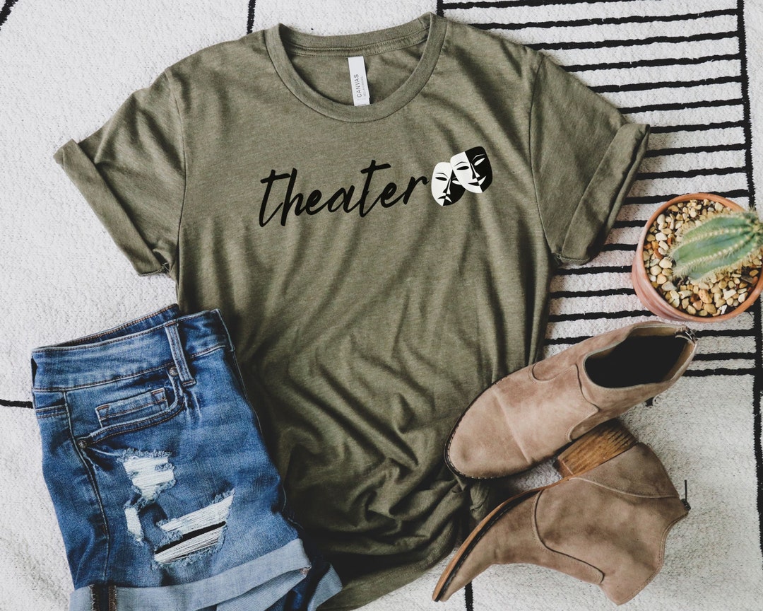 Theater Shirt Acting Shirt Actor Actress Drama Theater Rehearsal Shirt ...