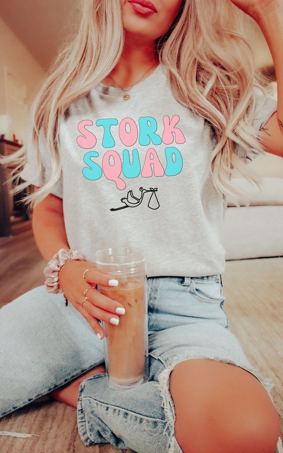 Stork Squad Shirt Labor and Delivery Nurse Shirt L and D - Etsy
