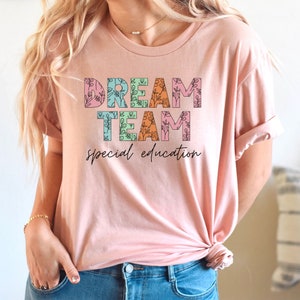 Dream Team Special Education Shirt, Sped Team Tshirt, Special Education ...