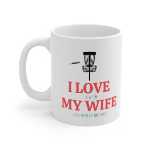 Disc Golf Mug, Funny Disc Golf Gift for Husband, Disc Golf Gift for Men ...