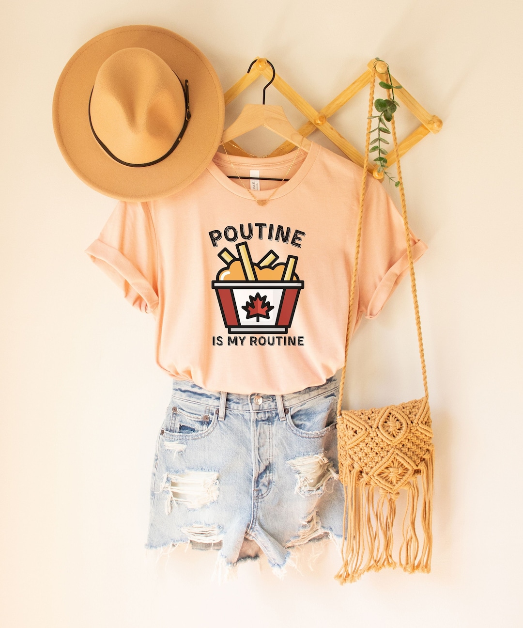 Poutine is My Routine Shirt, Poutine Shirt, Funny Gift for Poutine ...