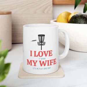 Disc Golf Mug, Funny Disc Golf Gift for Husband, Disc Golf Gift for Men ...