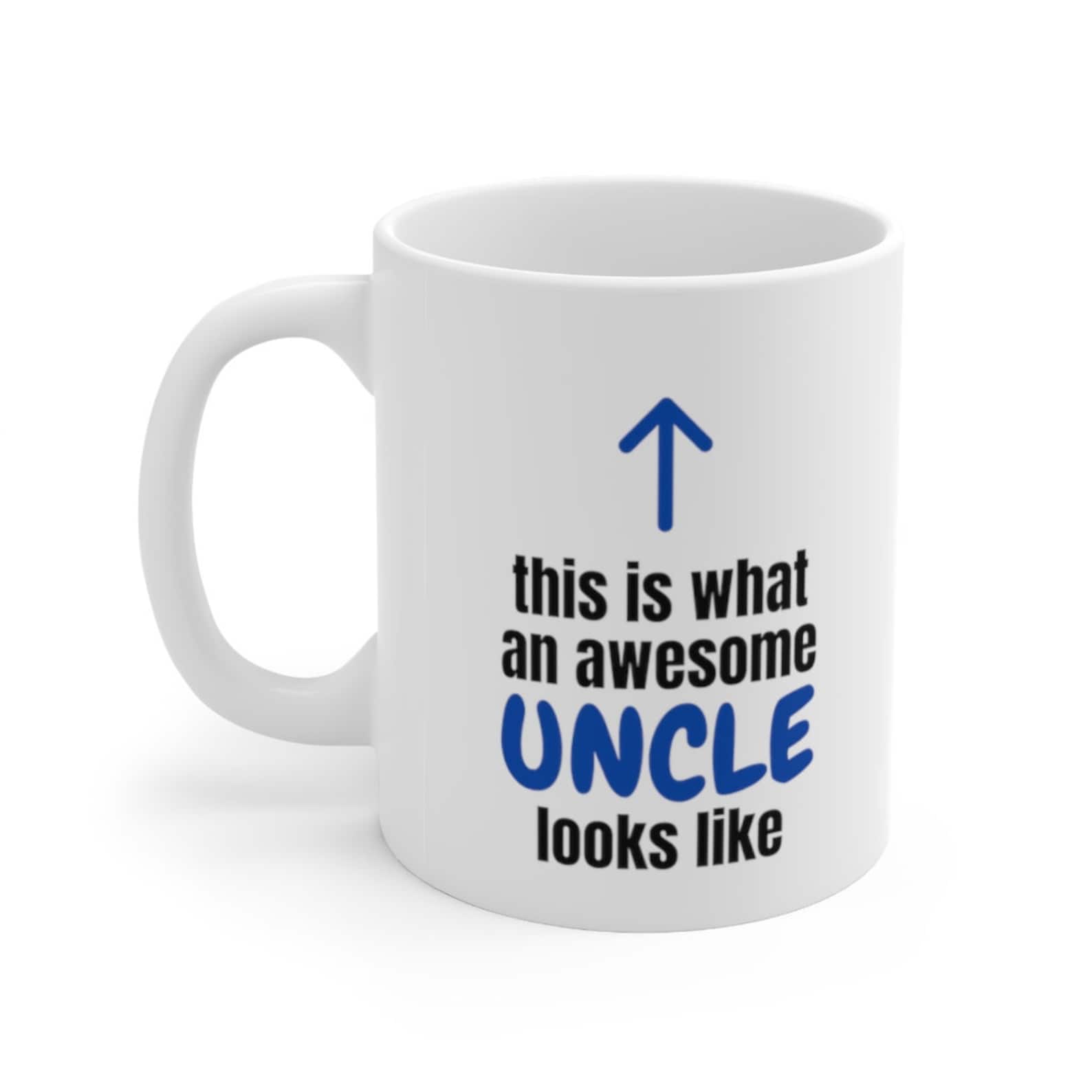 This is What an Awesome Uncle Looks Like Mug Soon to Be Uncle | Etsy
