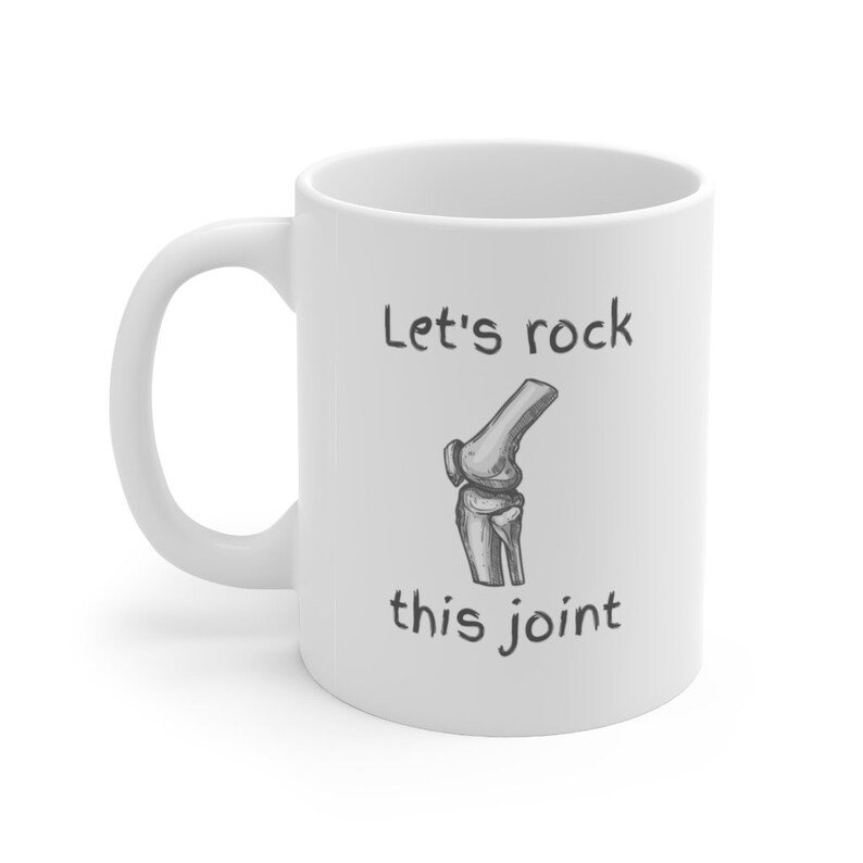 Knee Replacement Mug Knee Surgery Gift Funny Get Well Gift | Etsy