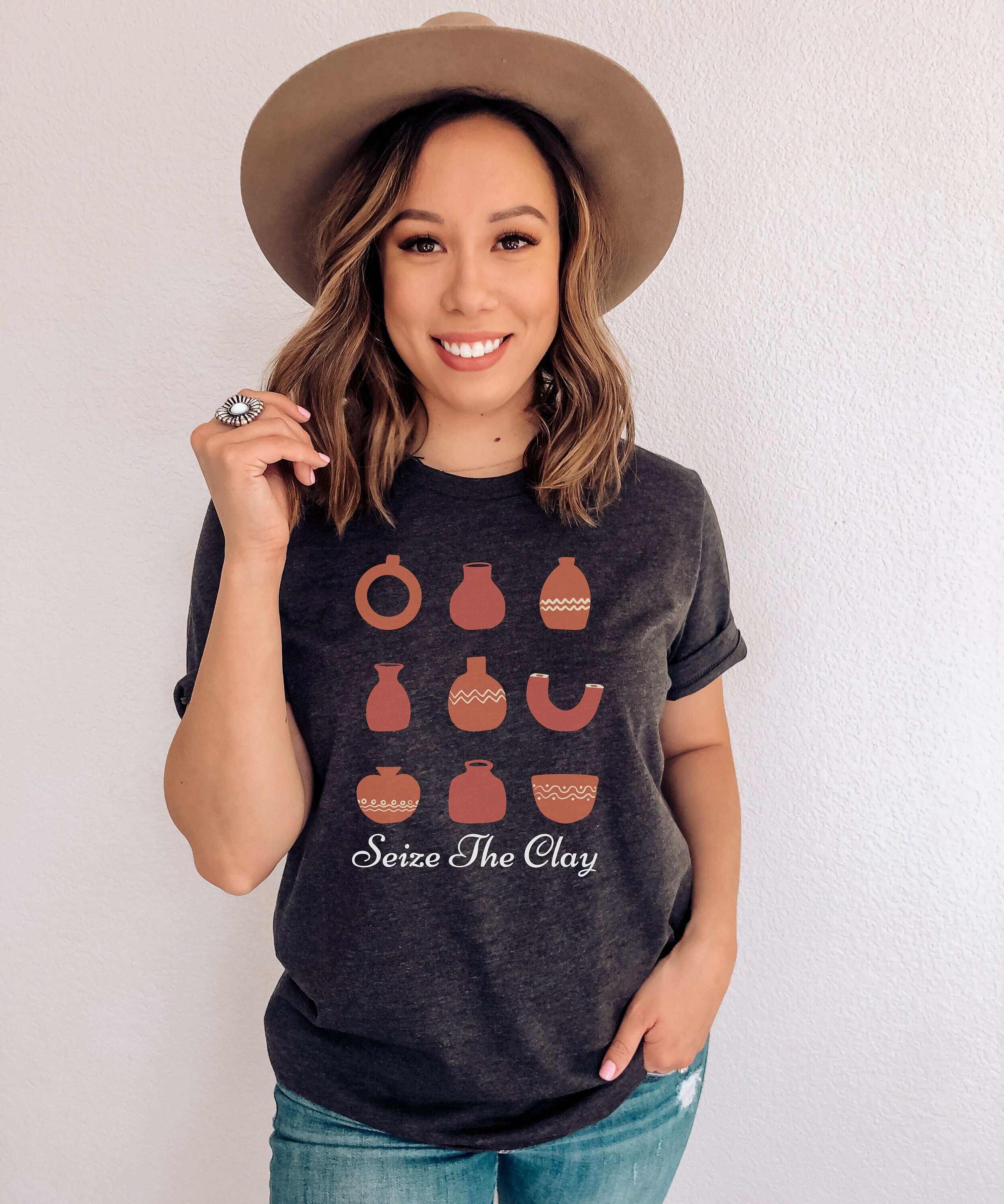 Seize the Clay Pottery Shirt Potter Tshirt Ceramics Lover T-shirt ...