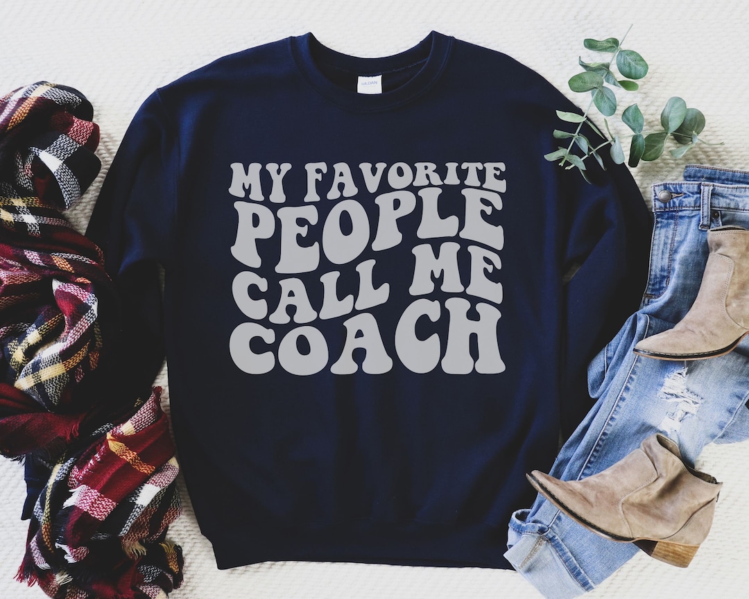Cheer Coach Sweatshirt Groovy Coach Shirt Cheerleader Coach Crewneck ...