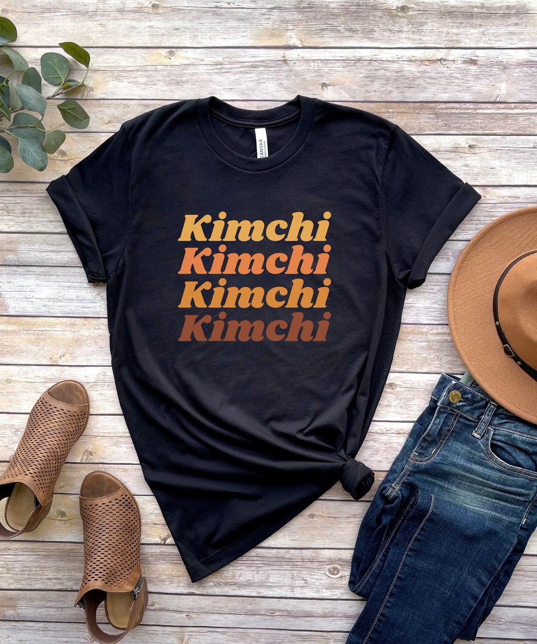 Kimchi Shirt, Korean Shirt, Funny Korean Food Tshirt, Korean Food Lover ...