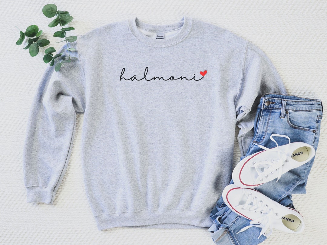 Halmoni Sweatshirt for Korean Grandma, Gift for Halmoni, Korean ...