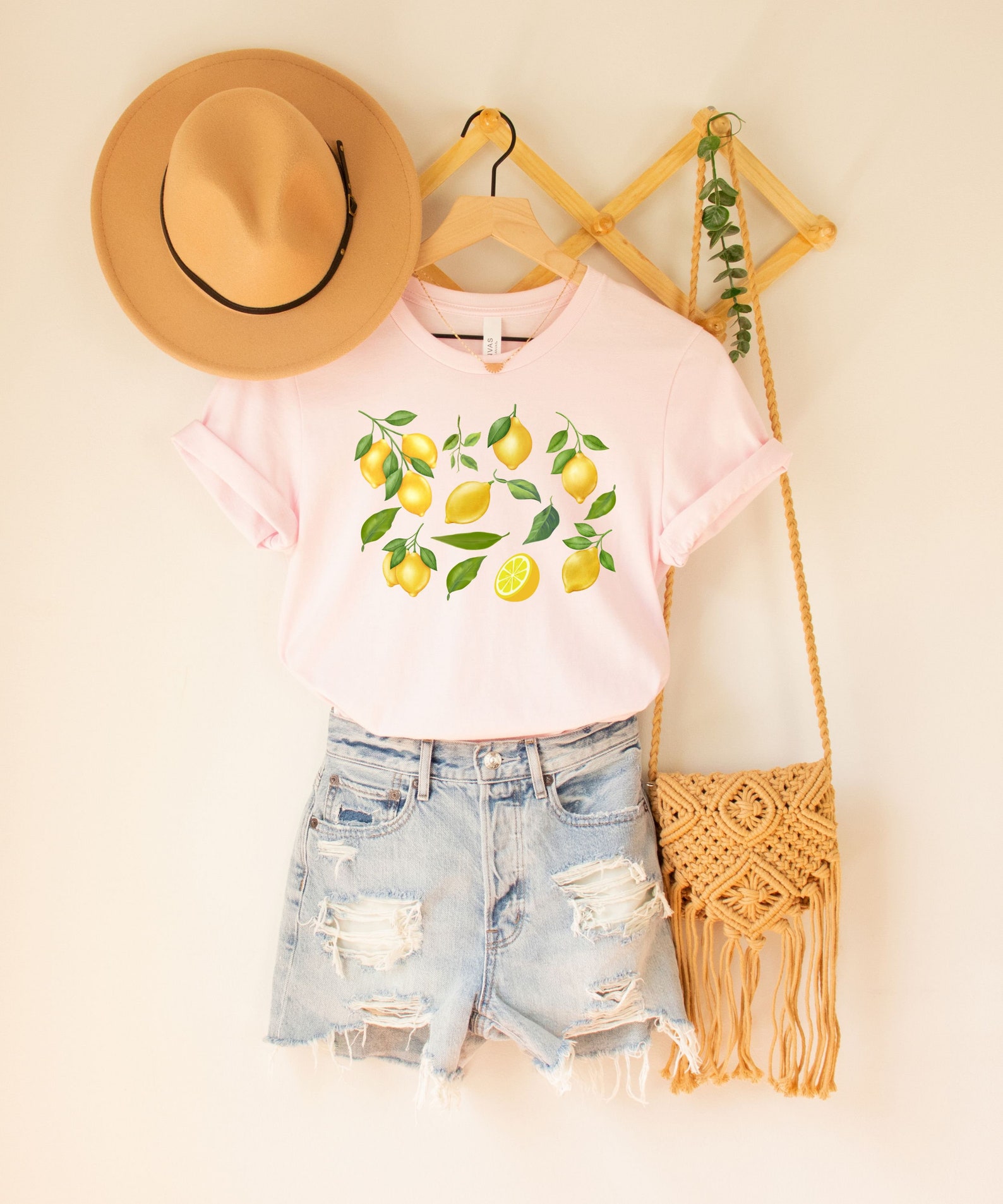 Lemon Shirt, Citrus Fruit Shirt, Botanical Graphic T-shirt, Cottage ...