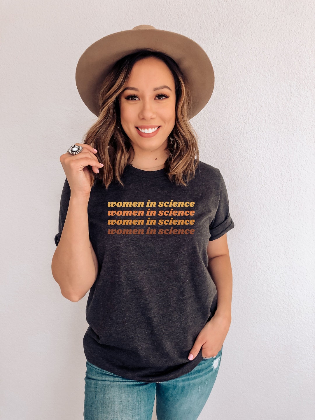 Women in Science Shirt Woman in Stem Female Empowerment Gift Phd Gift ...