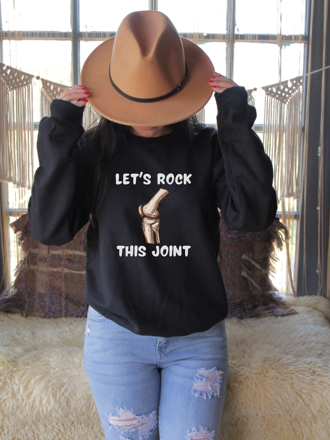 Let's Rock This Joint ACL Injury Gift Knee Pain Shirt Ortho Nurse Shirt ...