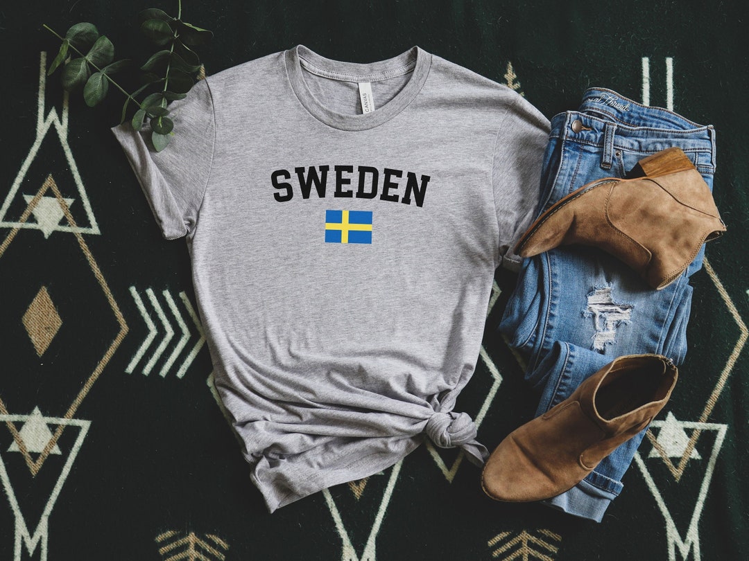 Sweden Shirt, Gift for Swedish American, Swedish Shirt for Women Men ...