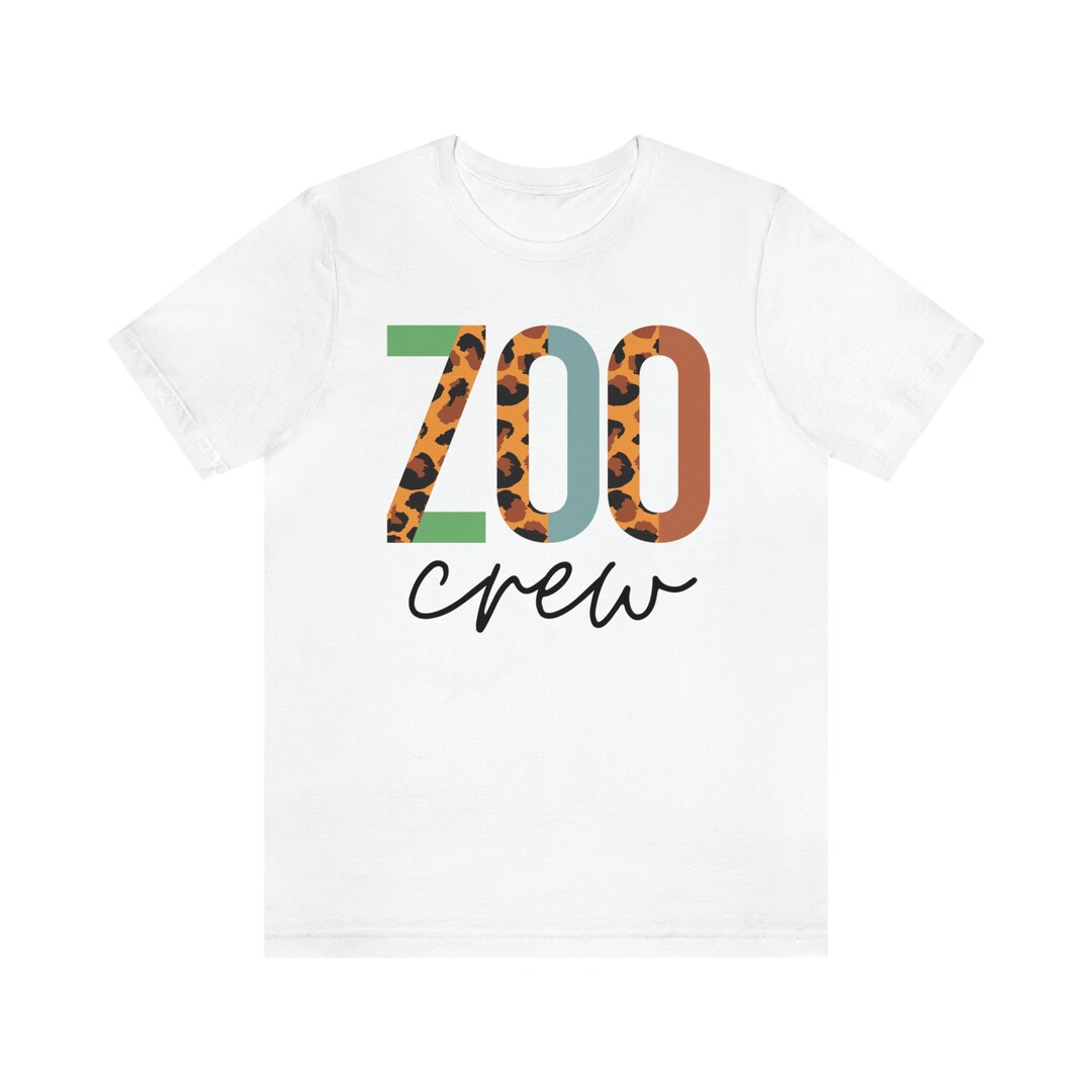 Zoo Crew Unisex T-shirts, Zoo Group Shirts, School Trip Tshirts, Zoo ...