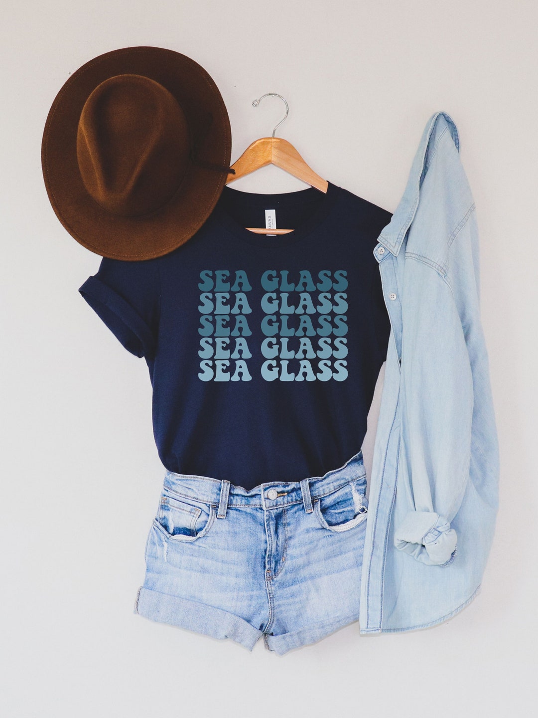 Sea Glass Beach Hunting Shirt, Beachcombing Gift, Beachcomber Shirt for ...