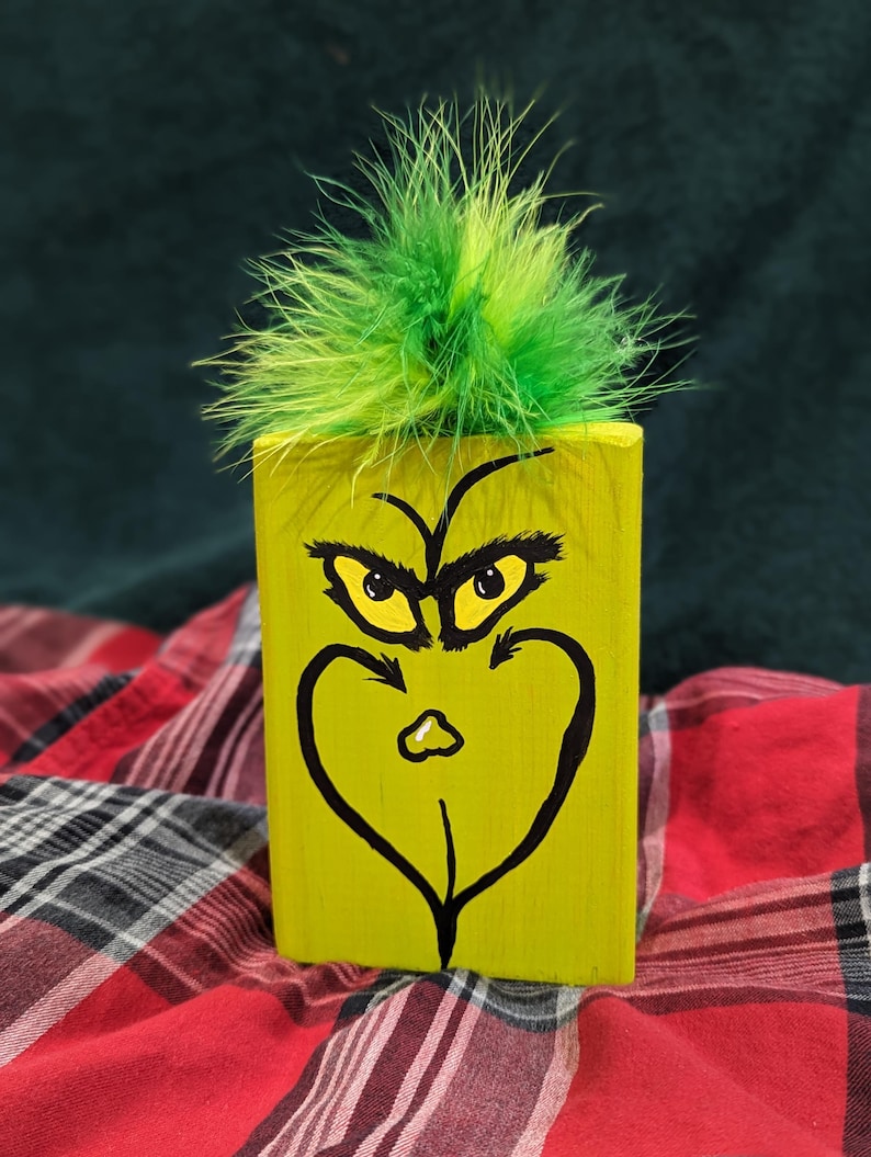 The Grinch Sitter - Etsy