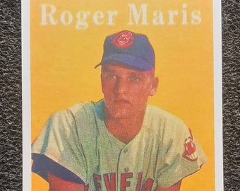 Roger Maris Rookie Card - Etsy