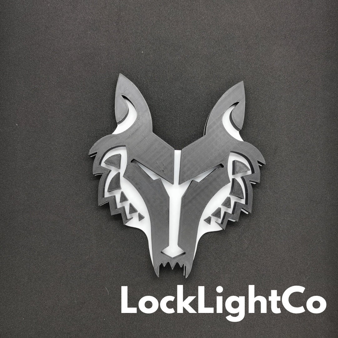 Wolfpack Logo Sign - Commander Wolffe - 3D Printed - Display - Gift - Etsy