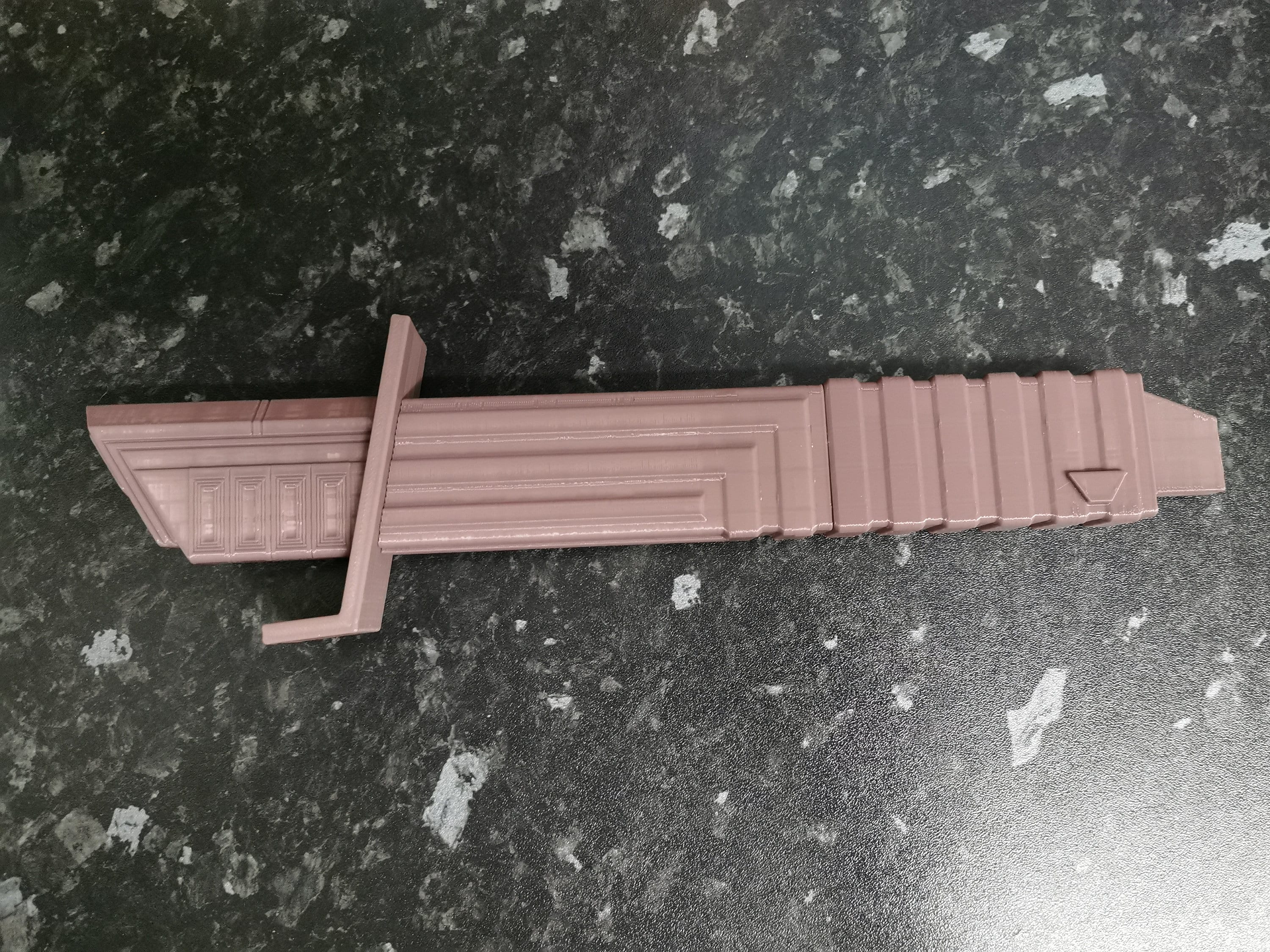 Darksaber Hilt 3D Printed Kit Star Wars The Mandalorian | Etsy