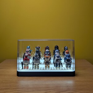 LED Minifigure Display - Custom Design Fits Lego and off Brand ...