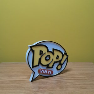 Funko Pop Bubble Sign - Personalised - Customisable - Etsy