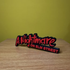 A Nightmare on Elm Street Logo Sign V1 - Etsy