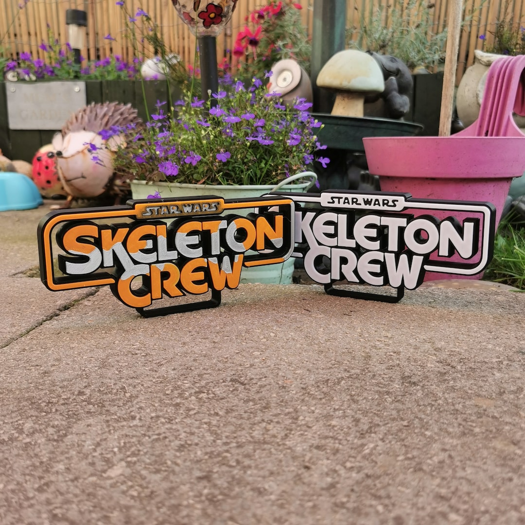 Skeleton Crew Logo Sign Star Wars 3D Printed - Etsy