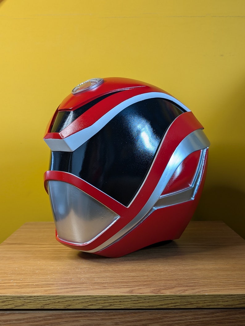 SPD Red Ranger Helmet - Power - Cosplay - Collectible - Etsy